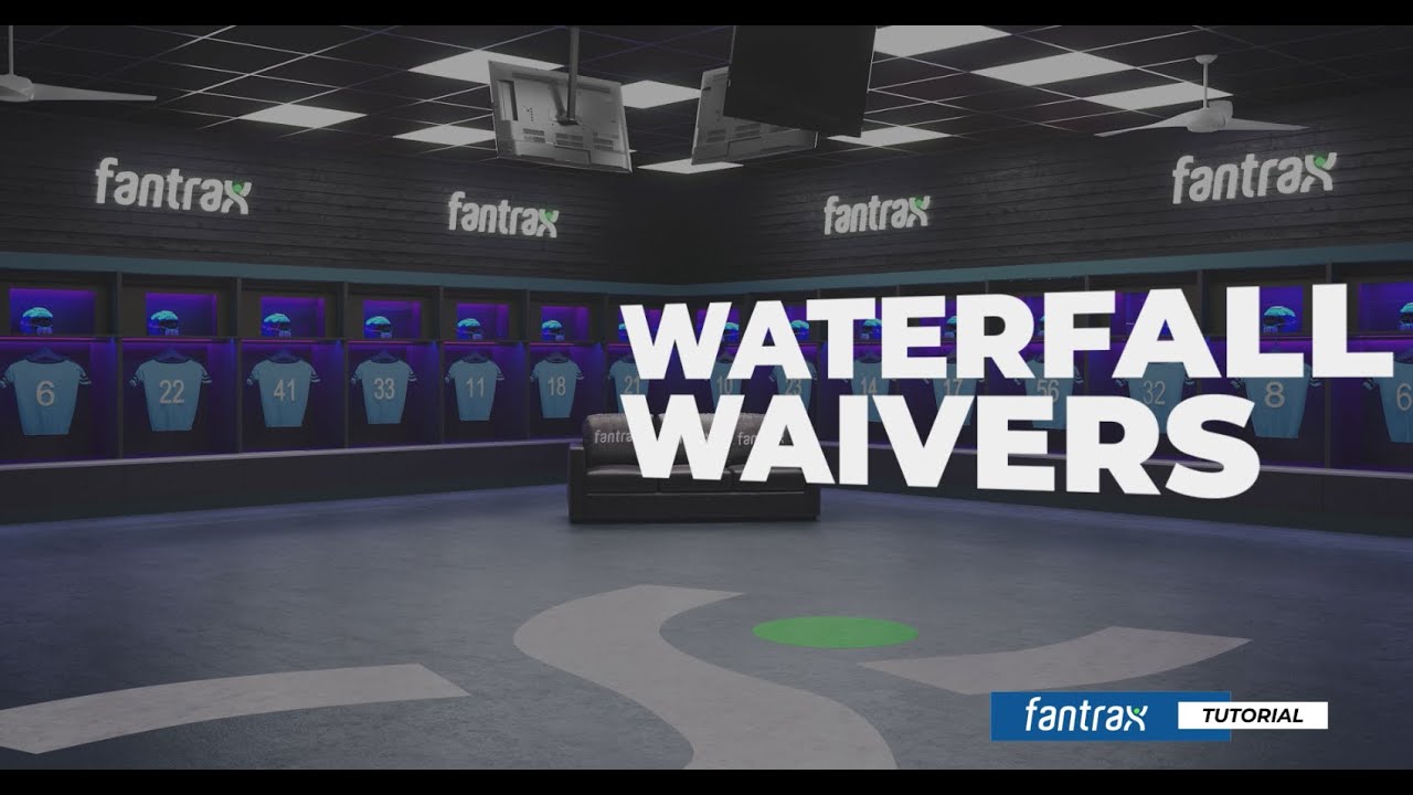 Fantrax Tutorial - Waterfall Waivers - Desktop - YouTube