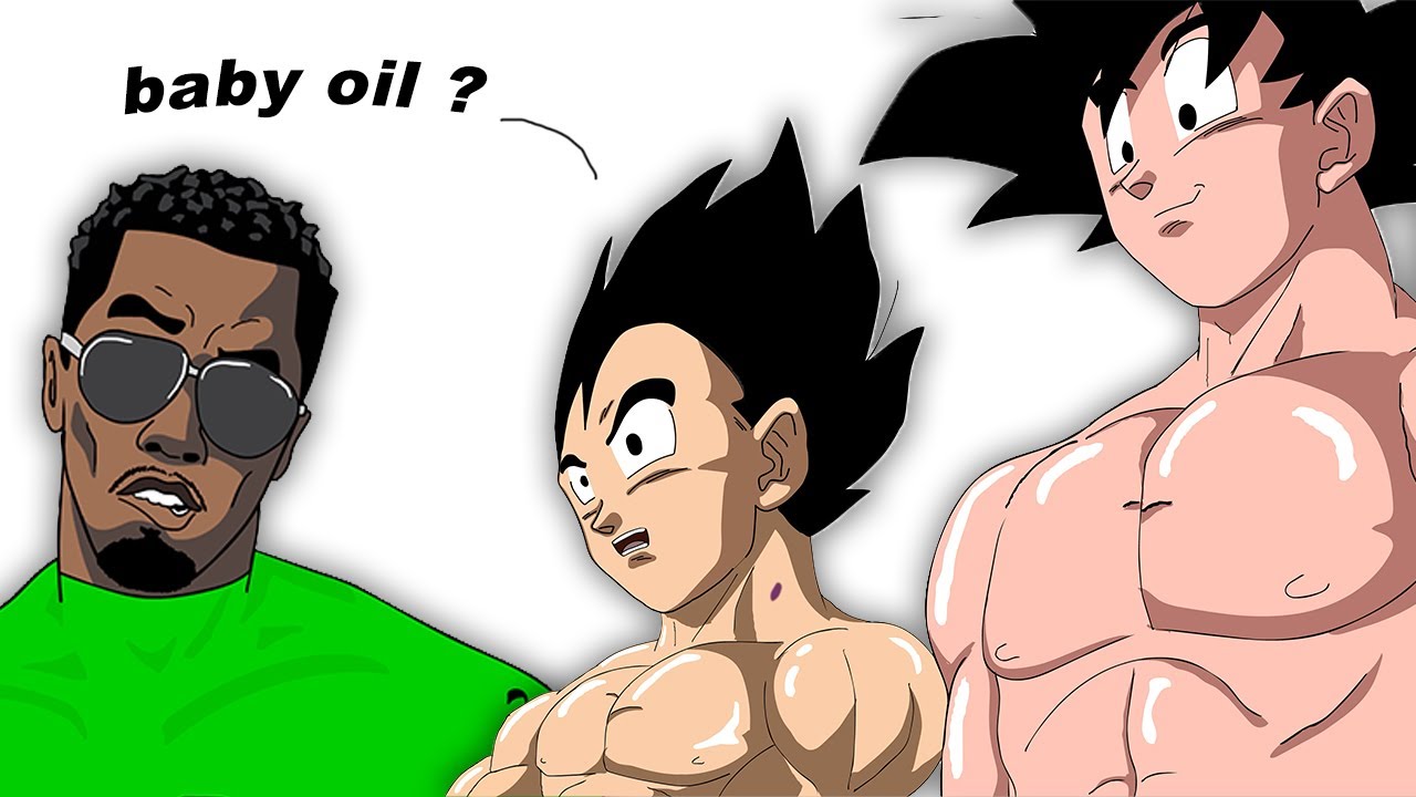 Goku vs Diddy The Baby Oil Menace - YouTube