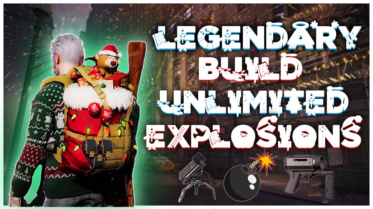 The Division 2 "FESTIVE DELIVERY LEGENDARY BUILD" "COLLECTOR" "ENDLESS ...