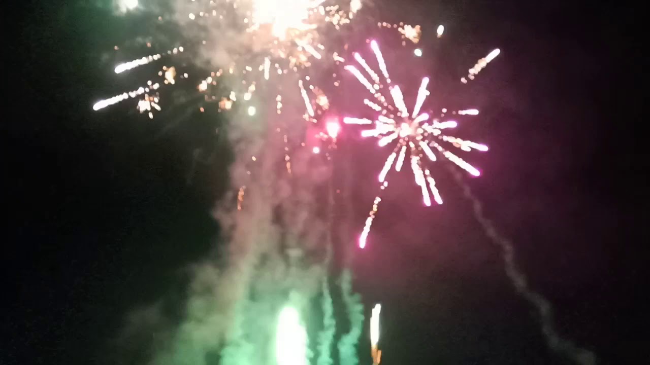 pesta kembang api lebaran 1441 H di dusun ngablak - YouTube