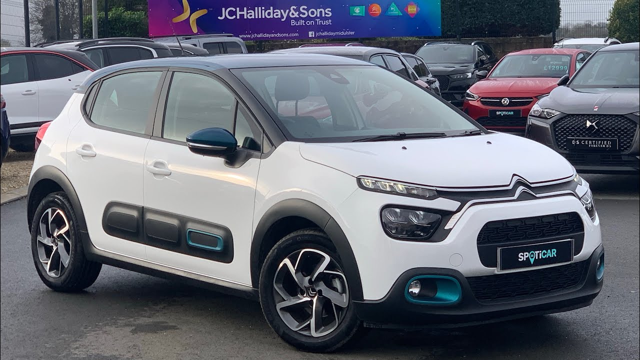 2021 Citroen C3 Shine (new model) 1.2 PT 83 BHP - YouTube
