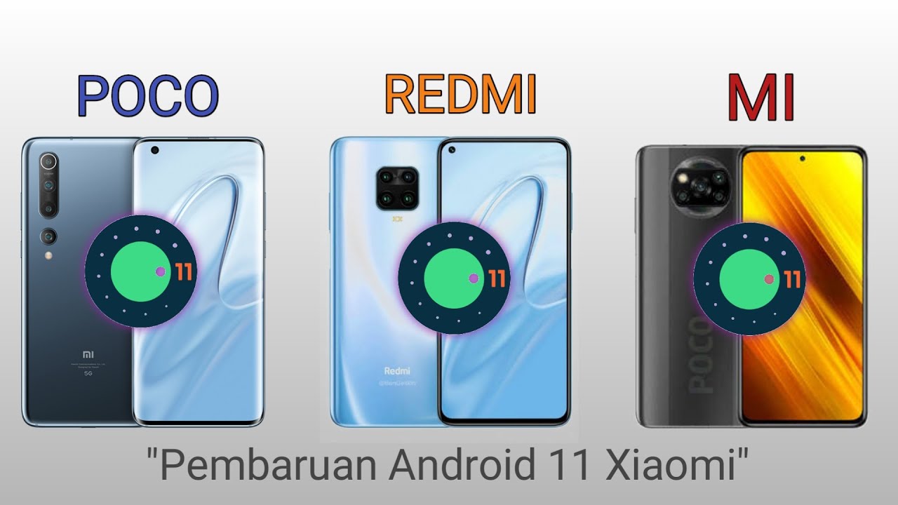 MIUI Android 11 - Daftar Hp XIAOMI Yang Segera Kebagian Update ANDROID ...