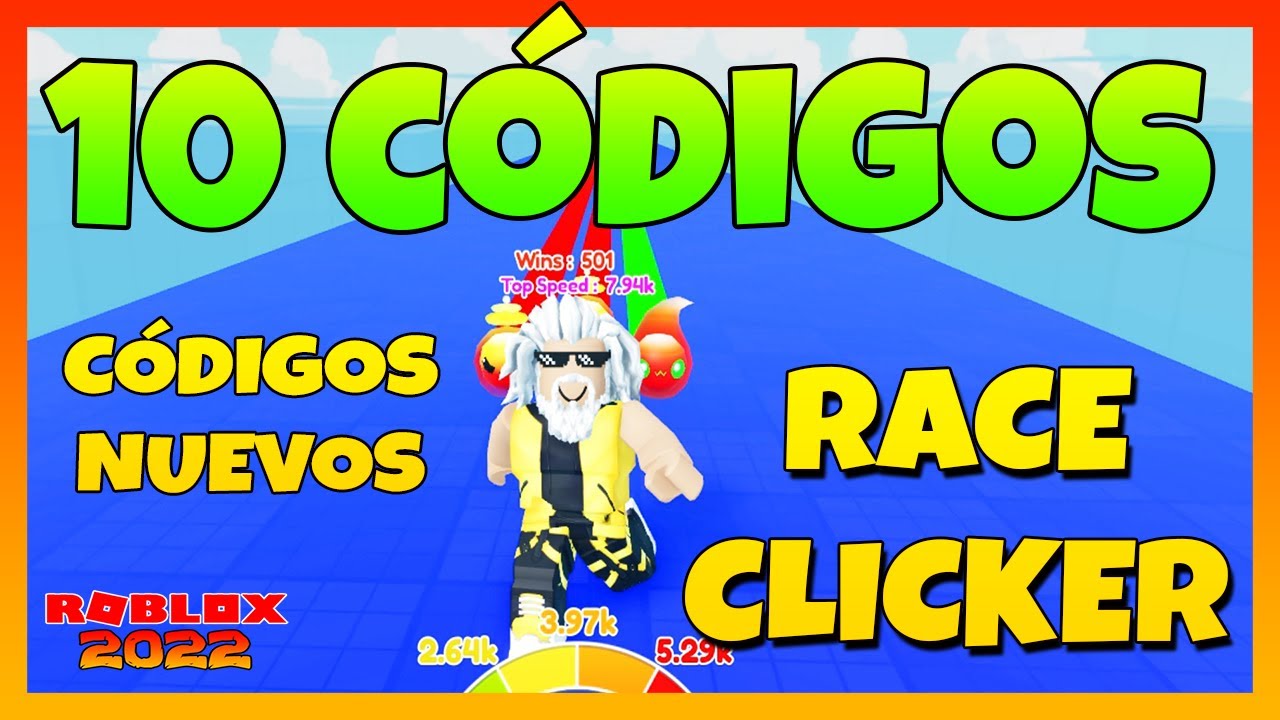 *2 Nuevos códigos* 🏆 10 CODIGOS (Codes) en RACE CLICKER 🏆 Códigos ...