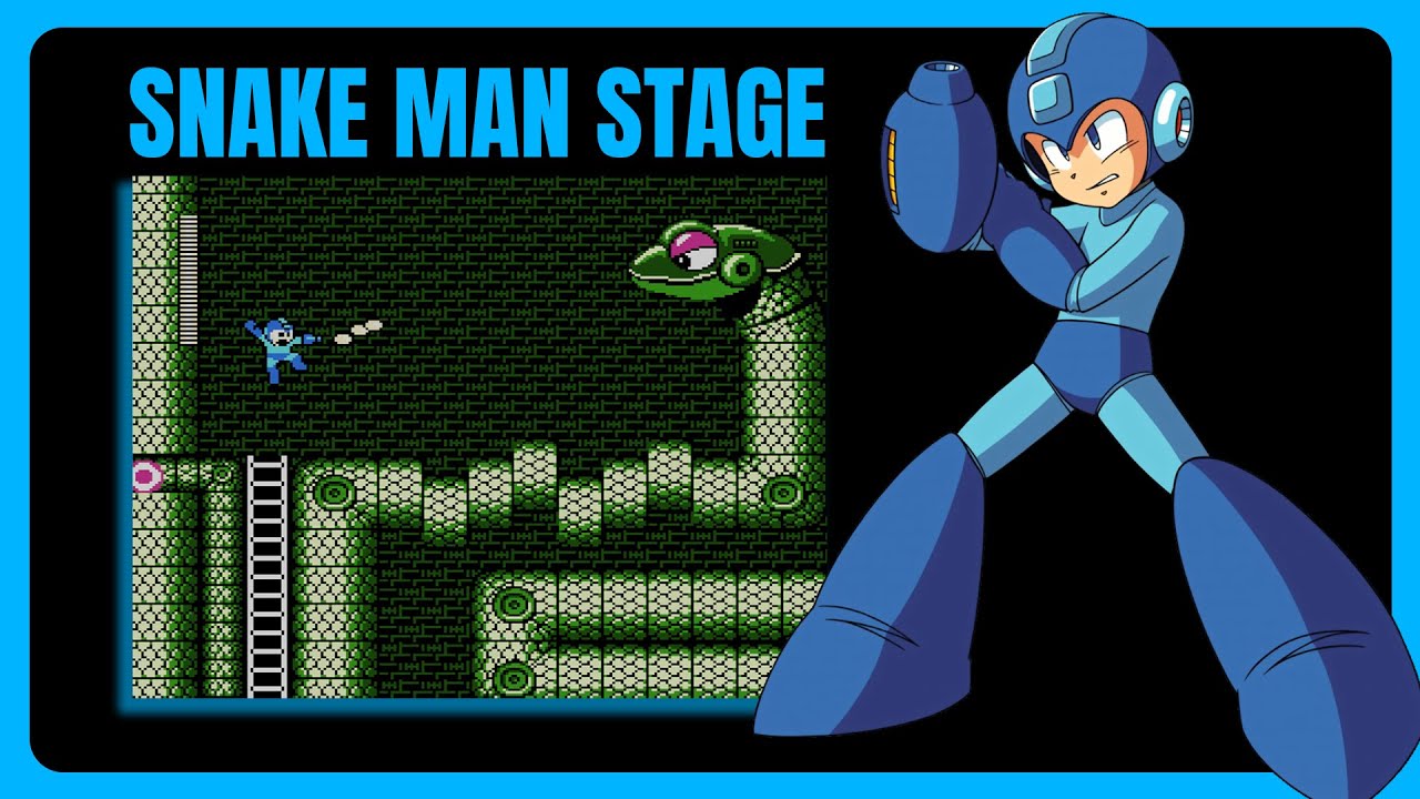 Mega Man 3: Snake Man Stage | Modern Retro Cover - YouTube