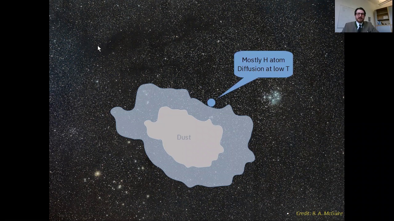 UCF AVS Astrochemistry Webinar: Dr. Christopher Shingledecker - YouTube