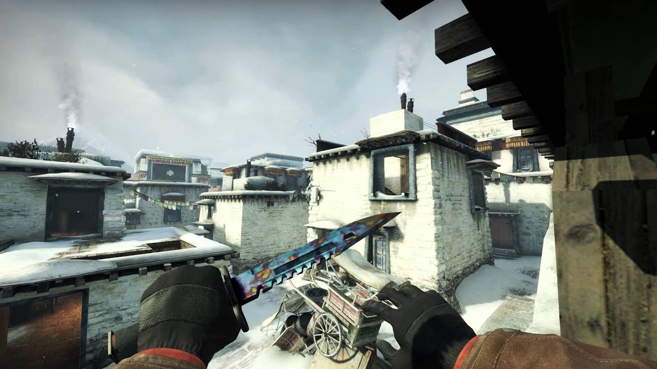 CS:GO Blue Gem M9 Bayonet | Case Hardened - YouTube