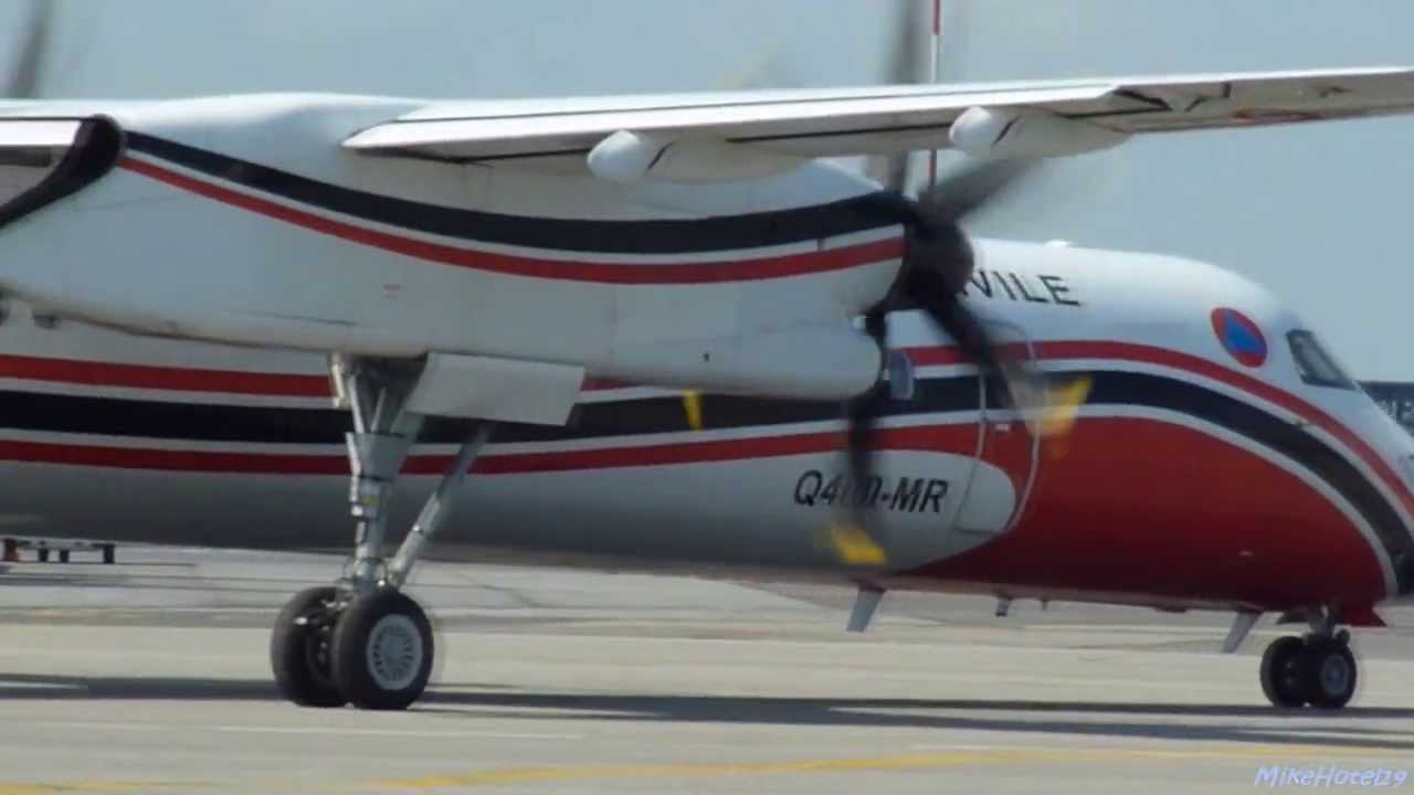 Sécurité Civile - Dash 8 Q400-MR "Fire Guard" - YouTube