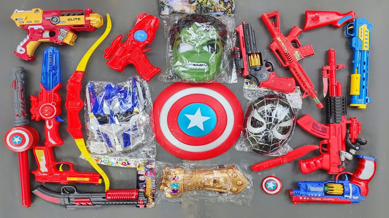 hunting found toy guns, spiderman guns, spiderman gunshot, air blaster ...