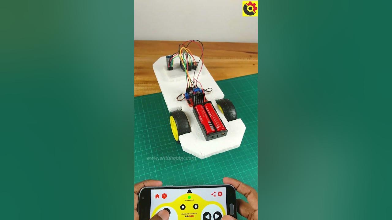 Diy Bluetooth Control Car With Arduino Nano Board Sritu Hobby Arduinoproject Sritu Hobby
