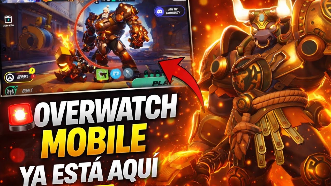 ¡ÚLTIMA HORA! OVERWATCH MOBILE YA DISPONIBLE | Android & iOS - YouTube