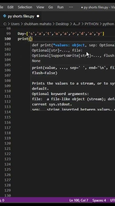 How Print Negative Index Python Pythonforbeginners Learnpython Python3 Youtube 