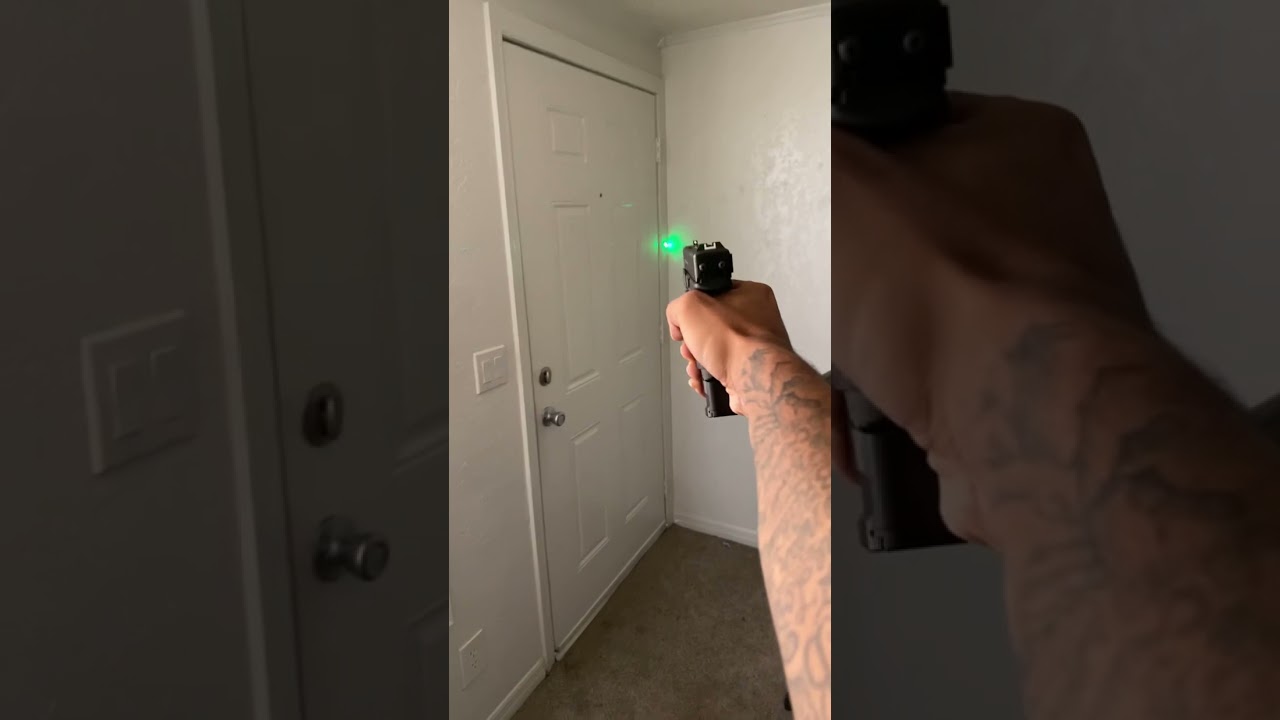 Glock 26 green beam🤯💀 - YouTube