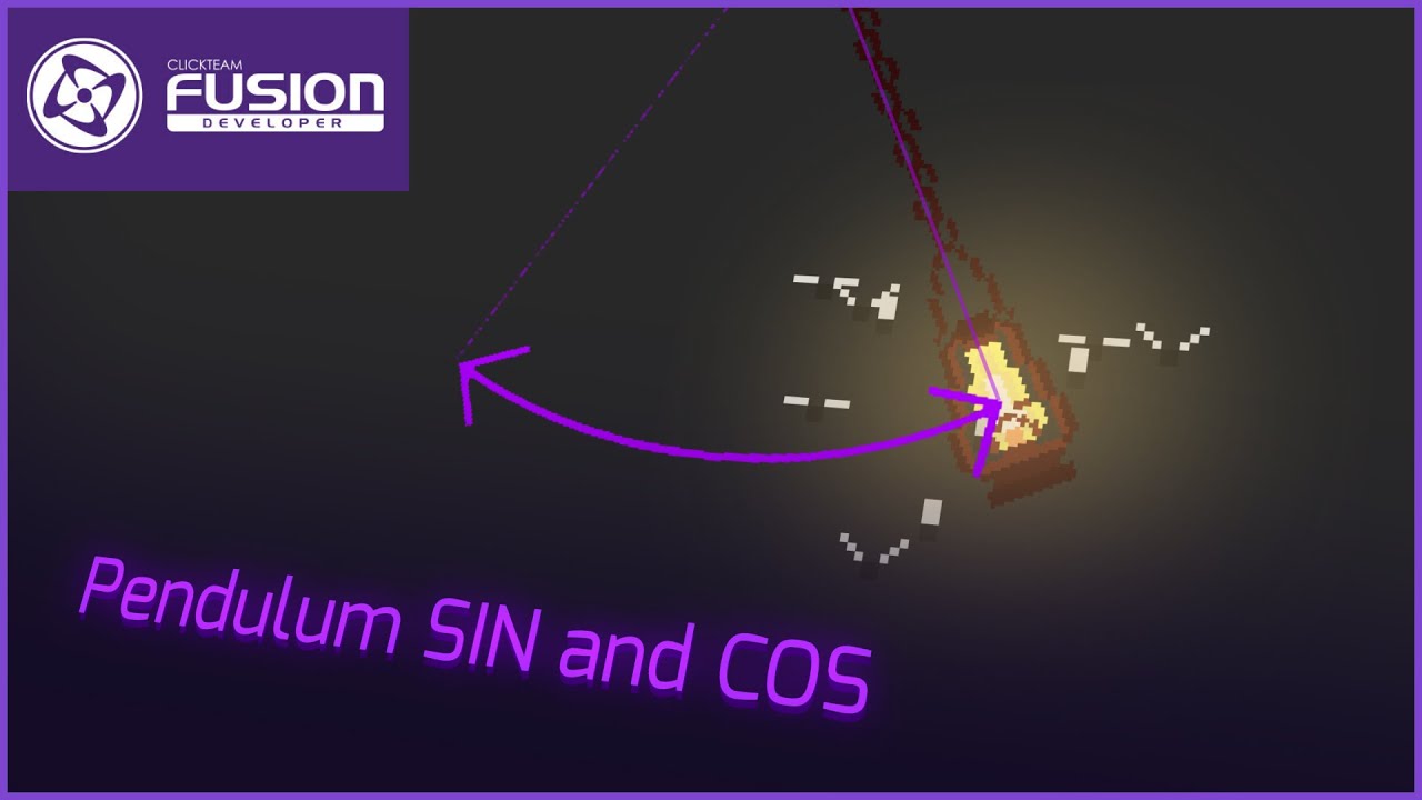 Tutorial PENDULUM SIN & COS in Clickteam Fusion 2.5 - YouTube
