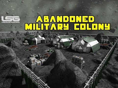 Space Engineers - Abandoned Military Colony, Adventure Map Project ...