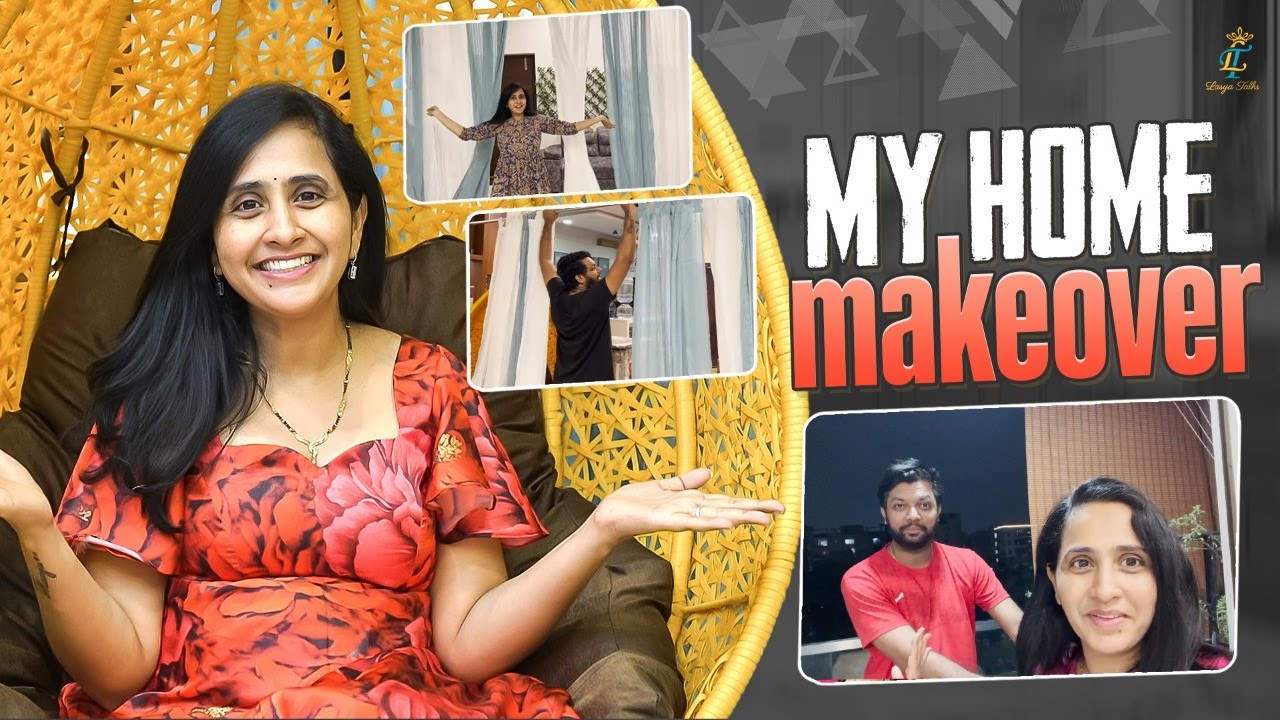 Home makeover || Small changes Big difference || Lasya vlogs || Lasya ...