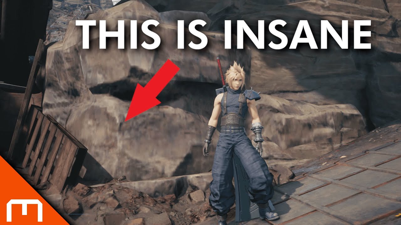 FFVII's INSANE Graphics problems - YouTube