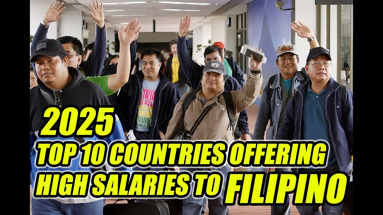 Best Countries Paying High Salaries to Filipino Expats in 2025 - YouTube