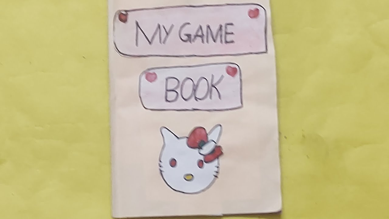 my game book - YouTube