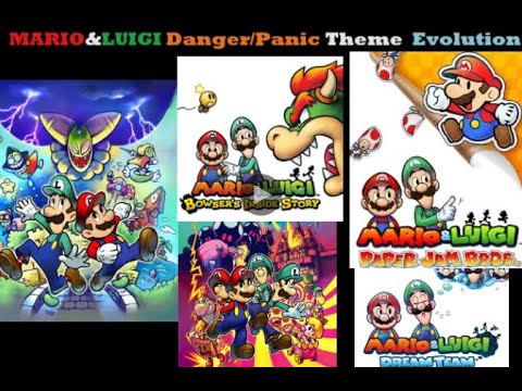 Mario&Luigi Danger Theme Evolution 2003 2019 - YouTube