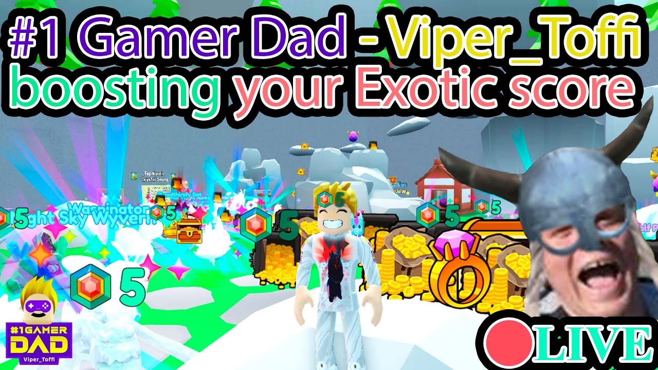 🔴LIVE #1 Gamer Dad - Viper_Toffi boosting Exotic score in Collect All ...