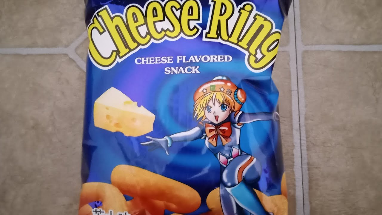 Cheese Ring Snack Review. - YouTube