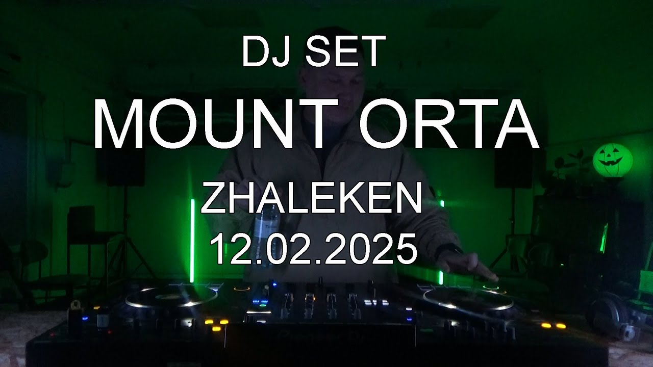 DJ set | Zhaleken | Mount Orta - 12 февраля 2025 - YouTube