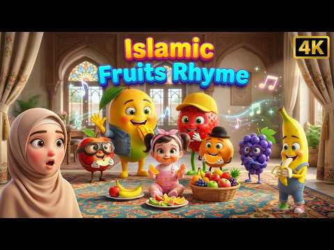 Islamic Fruits Rhyme | Alhamdulillah for Every Fruit | Nasheeds | #islamicvideo