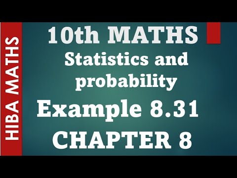 10th maths chapter 8 example 8.31 TN samacheer hiba maths - YouTube