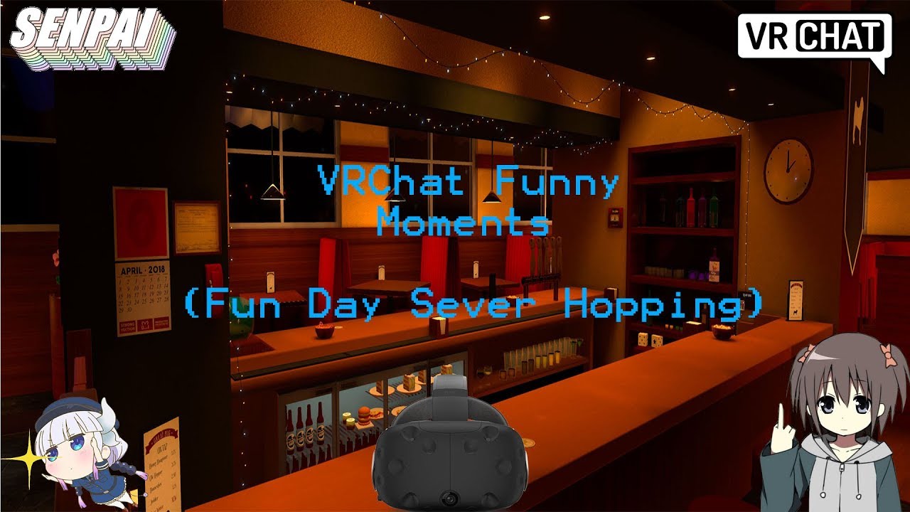 VRChat Funny Moments #1 ( Fun Day Sever Hopping ) - YouTube