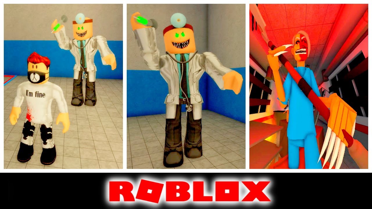 Roblox Escape Doctor David Toby's Hospital Scary Obby - YouTube