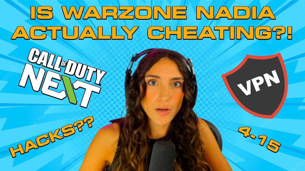 Is Nadia CHEATING On Warzone - YouTube