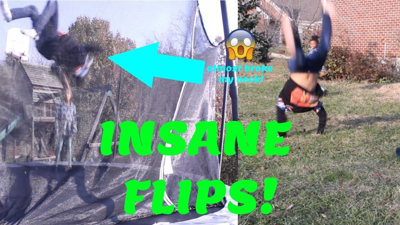 THANKSGIVING TRAMPOLINE EDIT! *failed gainer attempt* - YouTube
