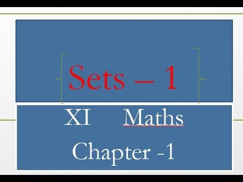 definition of set/ class 11 maths/bm sir mathematics tutorial - YouTube