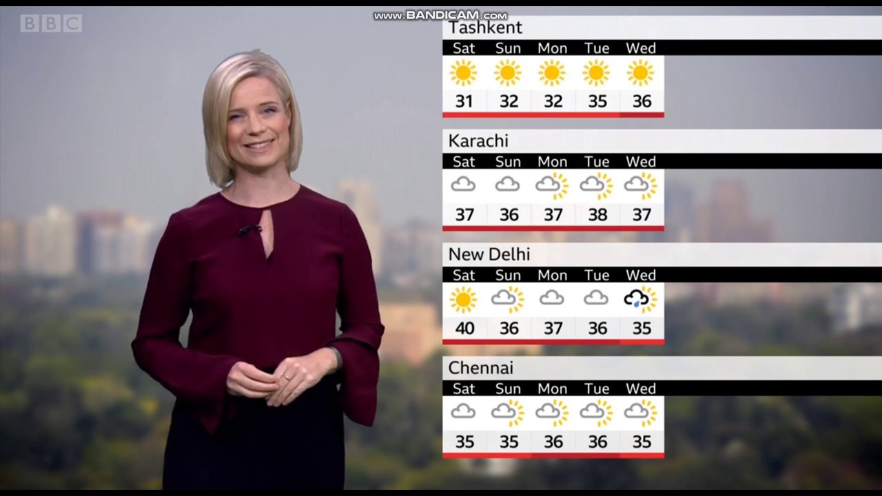 Sarah Keith-Lucas - BBC World weather - (2nd July 2020) - HD [60 FPS ...