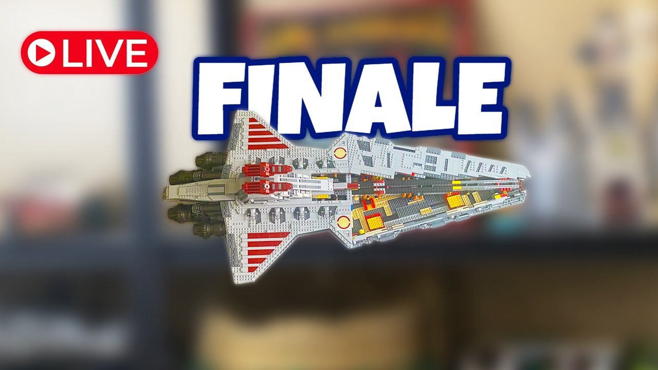 UCS Venator LIVE Build FINALE! - YouTube