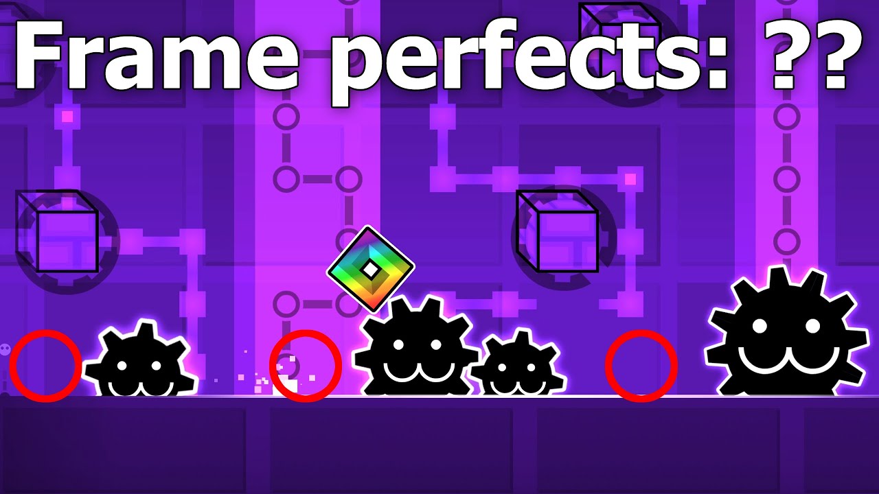 Quanteuse processing with Frame Perfects counter — Geometry Dash - YouTube