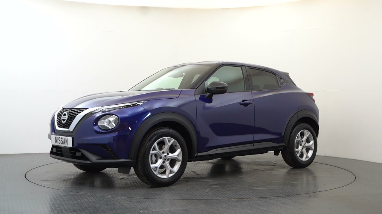 Stunning Nissan Juke 1.0 DIG-T 114 N-Connecta in Ink Blue Metallic at ...