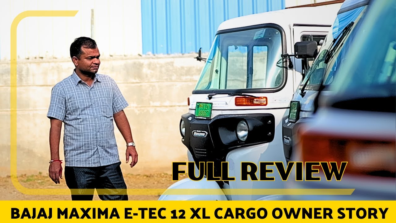 New Bajaj Maxima E-Tec 12 XL Cargo Electric Three Wheeler Customer Review | Milk Application ...