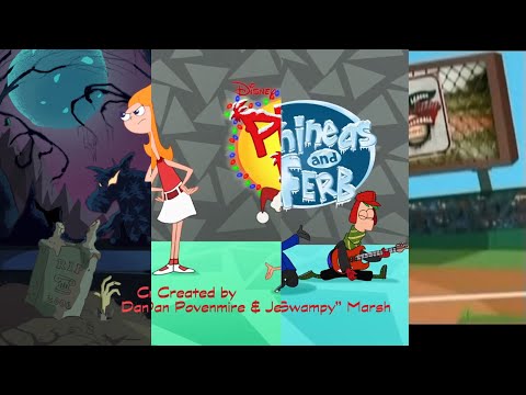 phineas and ferb theme songs combined