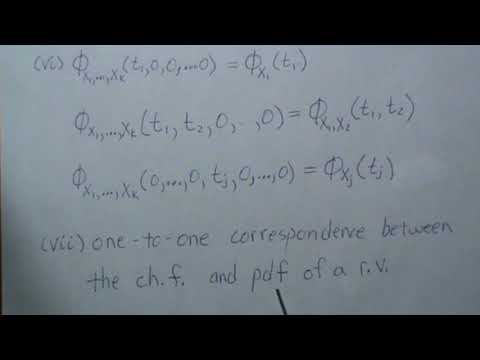 Joint Characteristic Function - YouTube