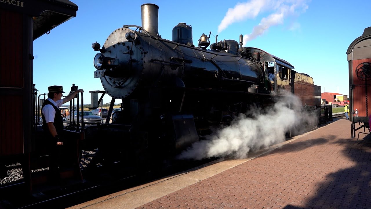 Norfolk & Western #475 at Strasburg Railroad - YouTube