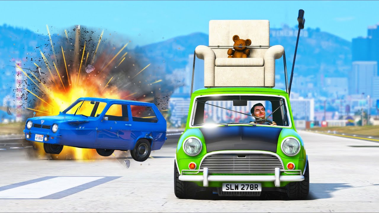 I played as Mr Bean!! (GTA 5 Mods) - YouTube
