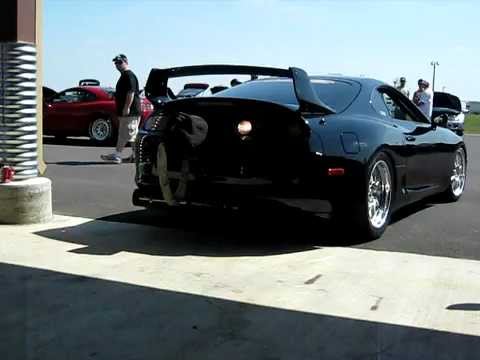 TX2K9 SW's 1,295RWHP Toyota Supra - YouTube