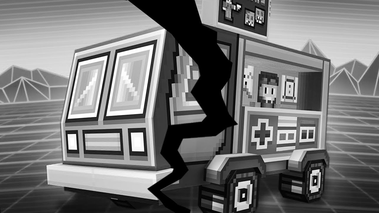 pixel-gun-3d-are-destroying-the-traders-van-youtube