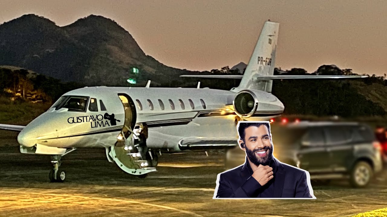 CONHEÇA O NOVO JATO DE GUSTTAVO LIMA 60 MILHÕES - YouTube