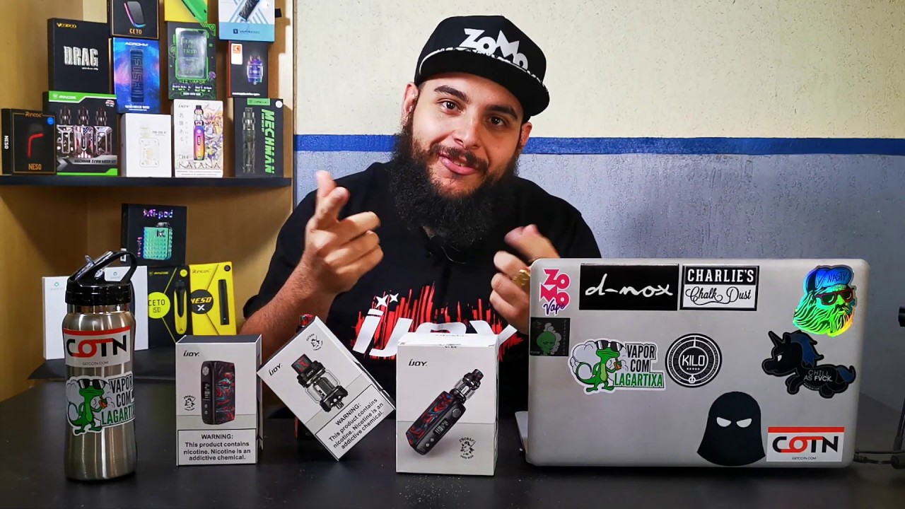 SHOGUN O VAPE SAMURAI IJOY 180W REVIEW [PT-BR] - YouTube