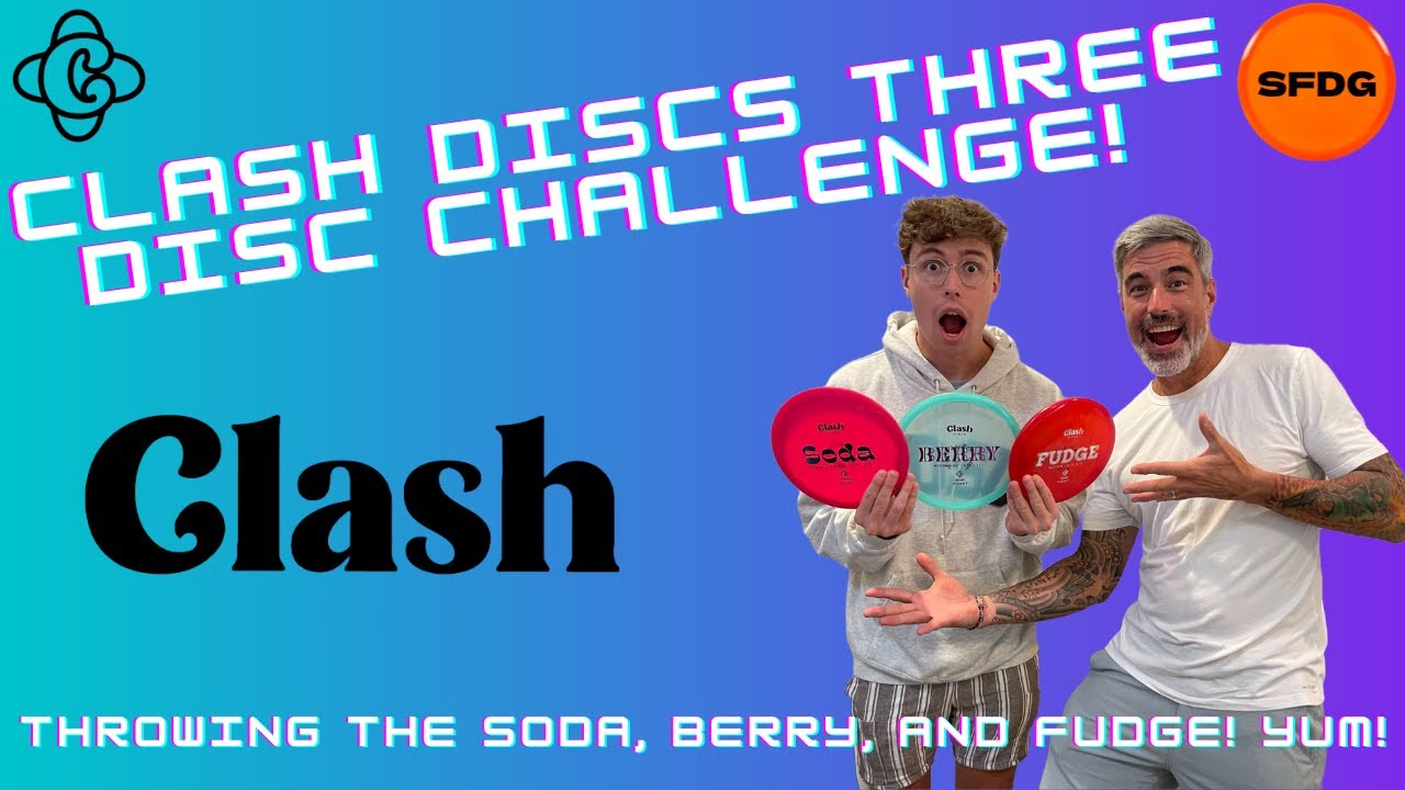 Clash Discs three disc challenge!! Soda | Berry | Fudge - YouTube
