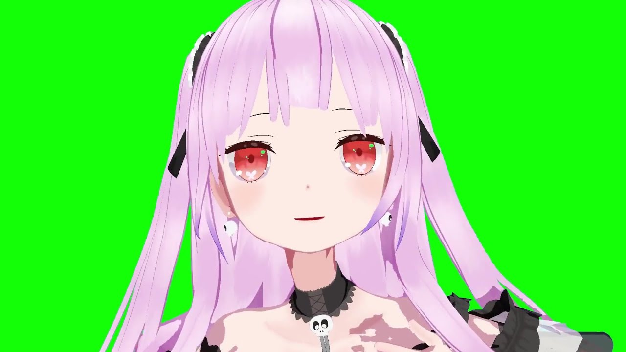 A33 Uruha Rushia Greenscreen【MMD Hololive】 - YouTube