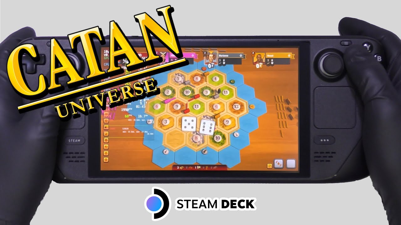 Catan Universe | Steam Deck Gameplay | Steam OS - YouTube