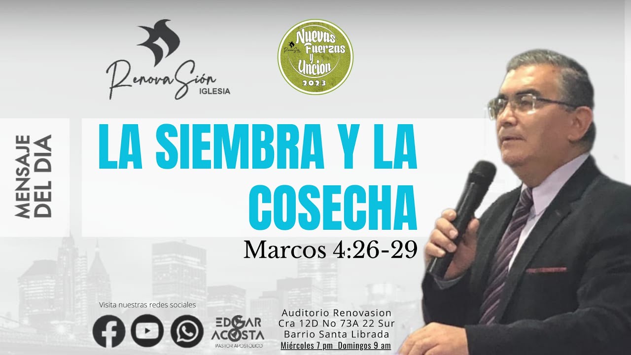 LA SIEMBRA Y LA COSECHA - YouTube